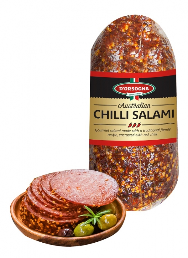 D'orsogna Salami Chilli Sliced 200g | Adelaide's Finest Supermarkets