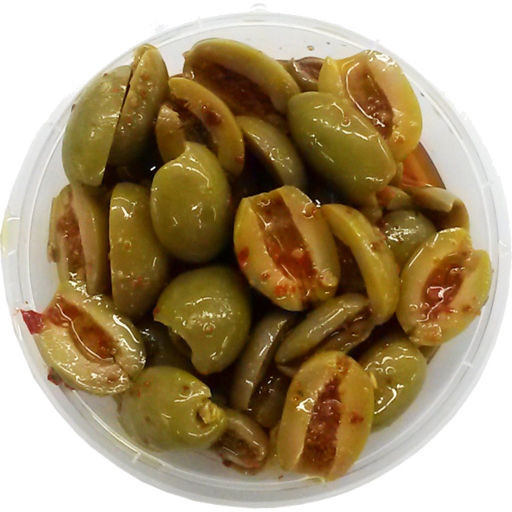 E Fresco Harissa Split Green Olives 150g | Adelaide's Finest Supermarkets
