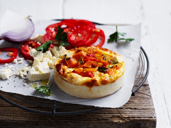 Posh Foods Pumpkin & Capsicum Quiche 130g Each | Adelaide's Finest ...