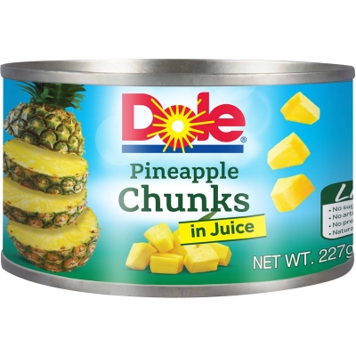 Dole Pineapple Chunks In Juice 227g | Adelaide's Finest Supermarkets