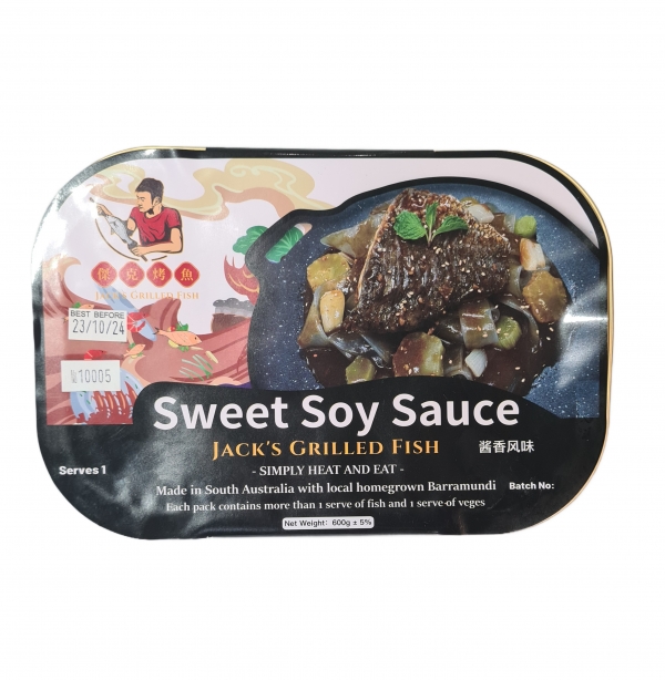 Jack's Grilled Fish Sweet Soy Sauce 650g | Adelaide's Finest Supermarkets