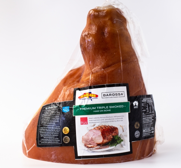 Barossa Triple Smoked Ham Bone In 3.5kg | Adelaide's Finest Supermarkets