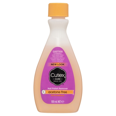 Cutex Nail Polish Remover Acetone Free 100ml | Adelaide's Finest ...