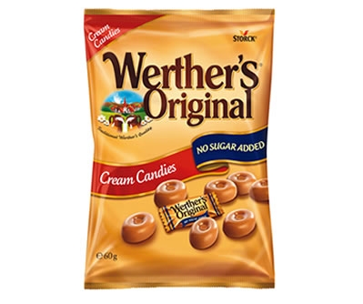 Werther's Original Cream Candies No Sugar Added 60g | Adelaide's Finest ...