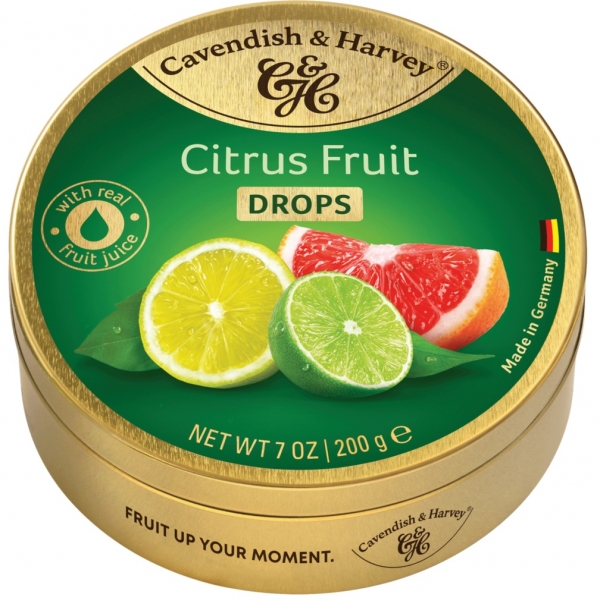 Cavendish & Harvey Citrus Fruit Drops 200g | Adelaide's Finest Supermarkets