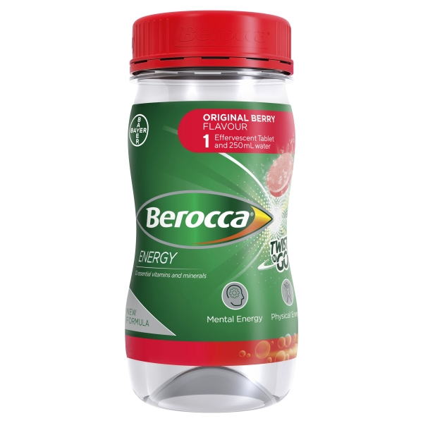 Berocca Energy Drink Twist N Go Original 250ml | Adelaide's Finest ...