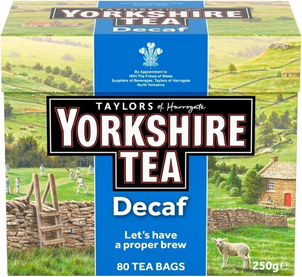 Taylors Of Harrogate Yorkshire Tea Decaf Tea Bags 80 Pack | Adelaide's ...