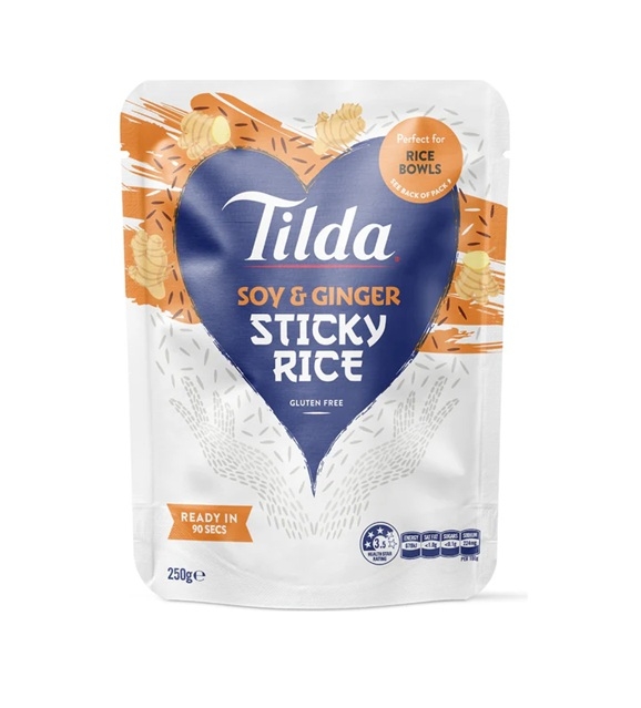 Tilda Ginger Soy Sticky Rice 250g | Adelaide's Finest Supermarkets