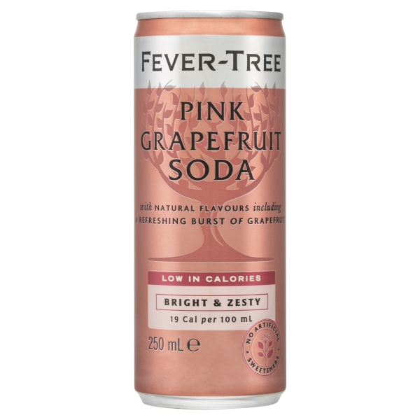 Fever Tree Pink Grapefruit Soda 250ml | Adelaide's Finest Supermarkets