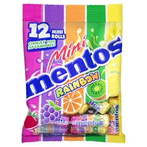 Mentos Rainbow Mini Bag 12 Pack 120g | Adelaide's Finest Supermarkets