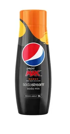 SodaStream Syrup Pepsi Max Mango 440ml | Adelaide's Finest Supermarkets