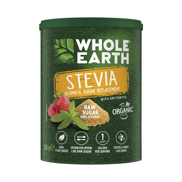 Whole Earth Stevia Raw Sugar Replacement 250g | Adelaide's Finest ...