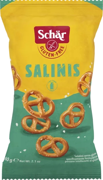 Schar Salinis Gluten Free Snacks 60g | Adelaide's Finest Supermarkets