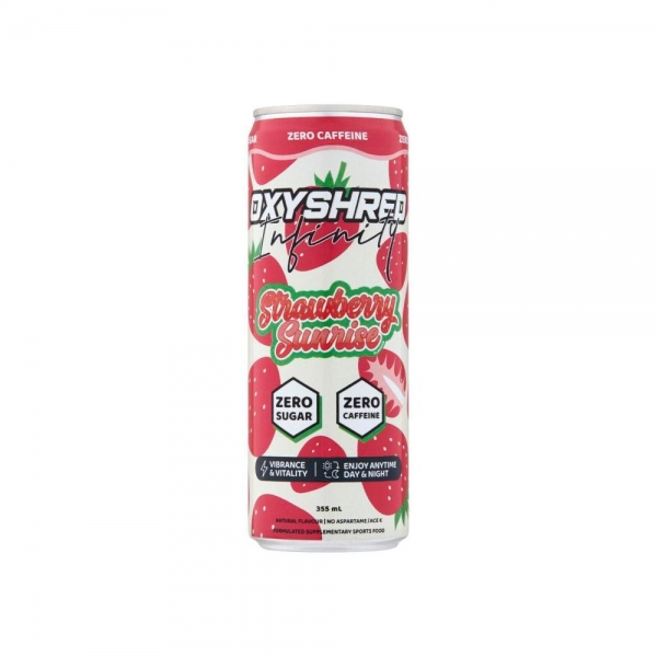 Oxyshred Infinite Energy Drink Strawberry Sunrise 355ml | Adelaide's ...