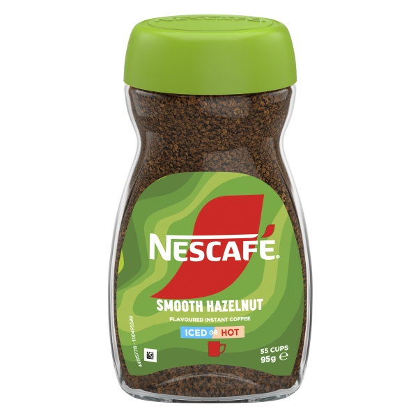 Nescafe Instant Coffee Hazelnut Flavoured 95g | Adelaide's Finest ...