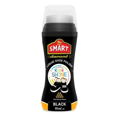 Smart Kids Shine Liquid Shoe Polish Black 80ml | Adelaide's Finest ...