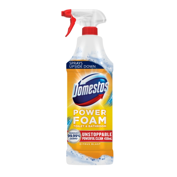 Domestos Power Foam Citrus Blast 450ml | Adelaide's Finest Supermarkets