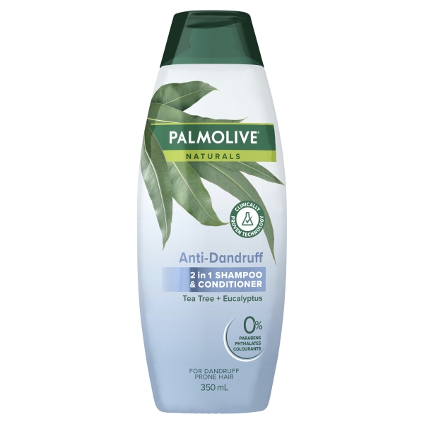 Palmolive Naturals Anti Dandruff 2 In 1 Shampoo & Conditioner Tea Tree ...