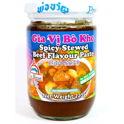 Por Kwan Spicy Stewed Beef Paste 225g | Adelaide's Finest Supermarkets