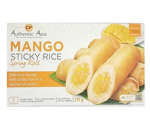 Authentic Asia Mango Sticky Rice Spring Rolls 5 Pack 275g | Adelaide's ...