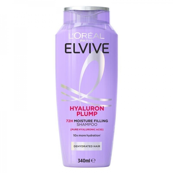 L'Oreal Elvive Shampoo Hyaluron Plump Moisture Filling 340ml | Adelaide ...