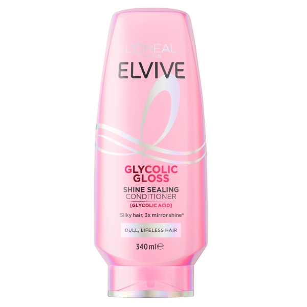 L'Oreal Elvive Conditioner Glycolic Gloss Shine Sealing 340ml ...