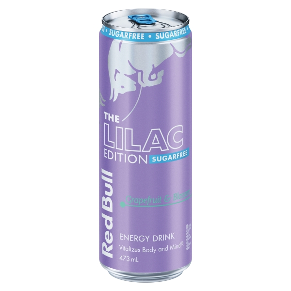 Red Bull Energy Drink Sugar Free Lilac Edition 473ml | Adelaide's ...