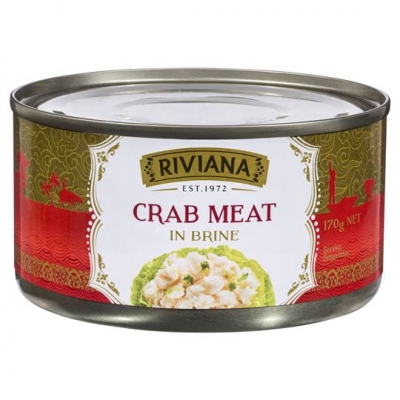 Riviana Crab Meat In Brine 170g | Adelaide's Finest Supermarkets