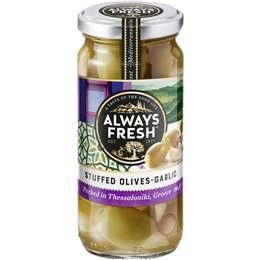 Always Fresh Olives Stuffed Garlic 230g | Adelaide's Finest Supermarkets