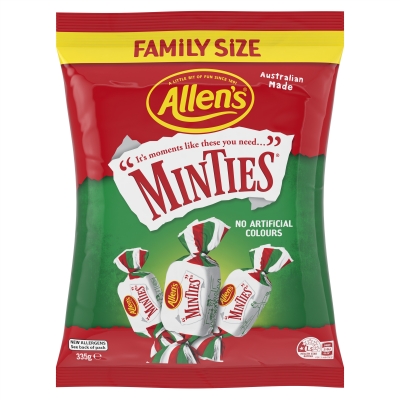 Allen's Minties 335g | Adelaide's Finest Supermarkets