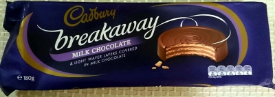 Cadbury Biscuits Breakaway Milk Chocolate 180g | Adelaide's Finest ...