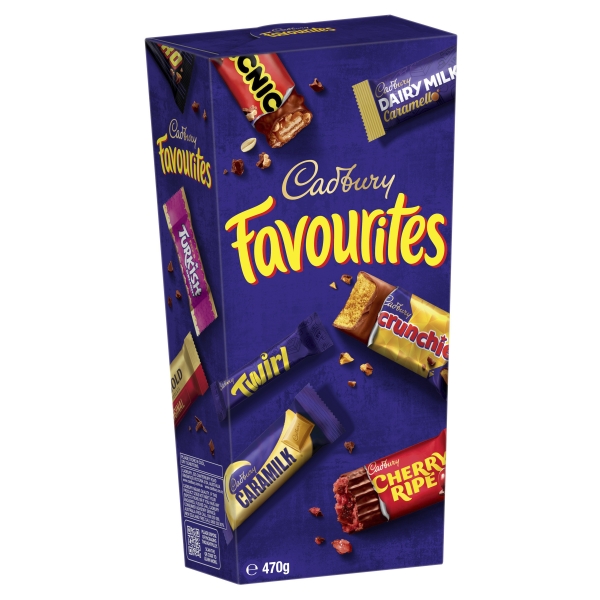 Cadbury Favourites Box 470g | Adelaide's Finest Supermarkets