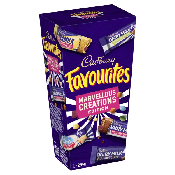 Cadbury Favourites Marvellous Creations Box 264g | Adelaide's Finest ...