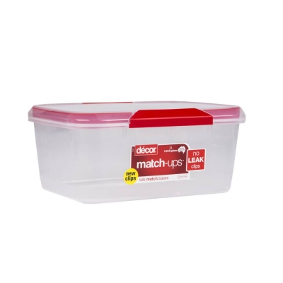 Decor Match Ups Container Oblong Clip 7lt | Adelaide's Finest Supermarkets
