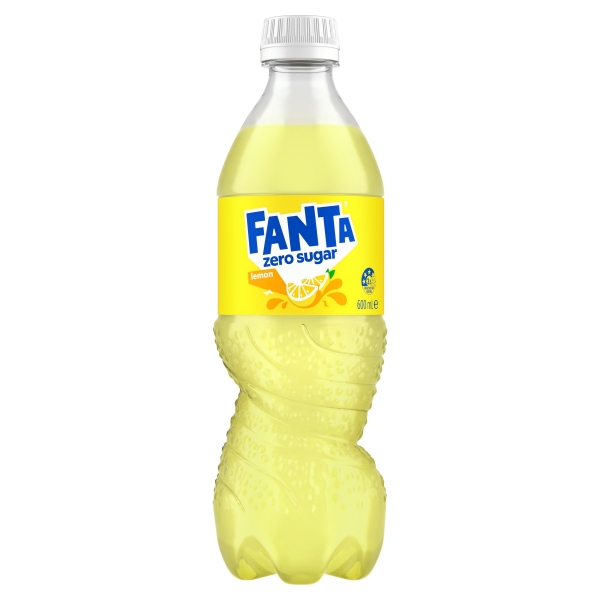 Fanta Zero Sugar Lemon 600ml | Adelaide's Finest Supermarkets
