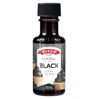 Queen Food Colour Black 50ml | Adelaide's Finest Supermarkets