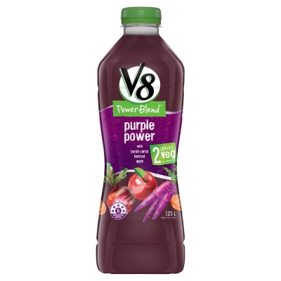 V8 Power Blend Juice Purple Power 1.25lt | Adelaide's Finest Supermarkets