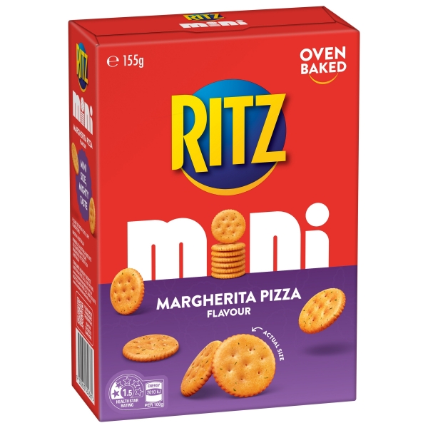 Ritz Mini Margherita Pizza Flavour 155g | Adelaide's Finest Supermarkets