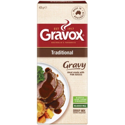 Gravox Gravy Mix Traditional 425g | Adelaide's Finest Supermarkets
