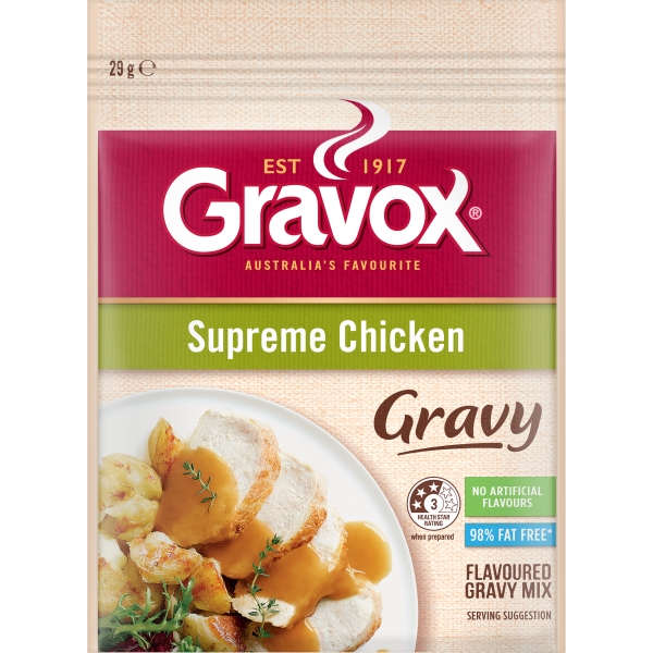 Gravox Gravy Mix Supreme Chicken 29g | Adelaide's Finest Supermarkets