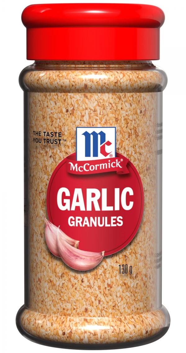 McCormick Garlic Granulated 130g | Adelaide's Finest Supermarkets