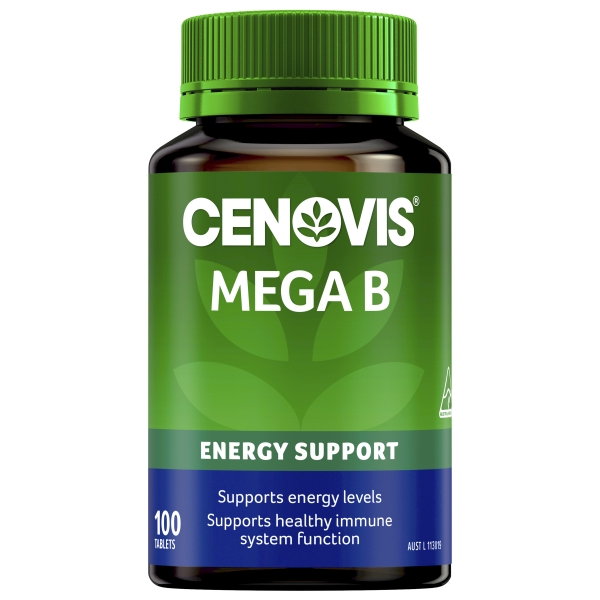 Cenovis Mega B Energy Support 100 Pack | Adelaide's Finest Supermarkets