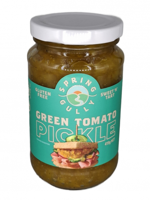 Spring Gully Green Tomato Pickle 415g | Adelaide's Finest Supermarkets