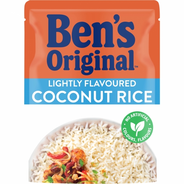 Ben's Original Microwave Rice Coconut Flavour 250g | Adelaide's Finest ...