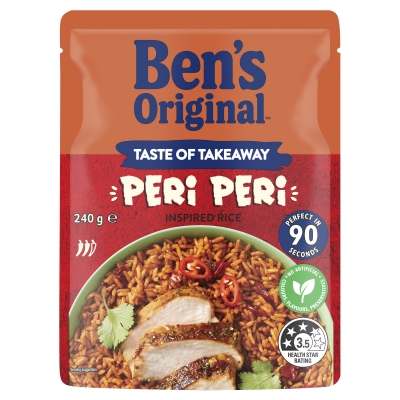 Ben's Original Taste Of Takeaway Peri Peri Rice 240g | Adelaide's ...