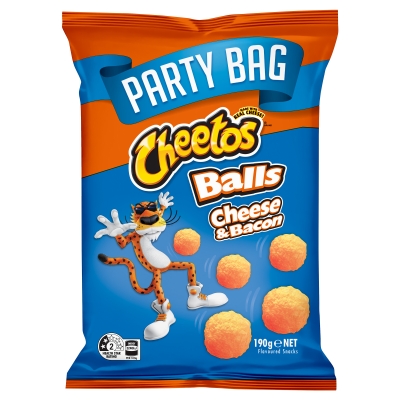 Cheetos Cheese & Bacon Balls 190g | Adelaide's Finest Supermarkets