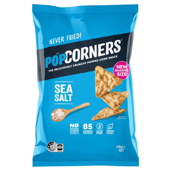 PopCorners Chips Sea Salt 130g | Adelaide's Finest Supermarkets