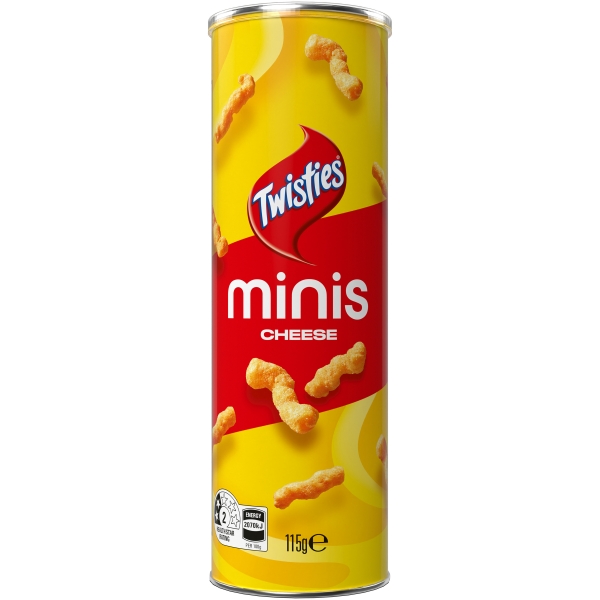 Twisties Minis Cheese 115g | Adelaide's Finest Supermarkets