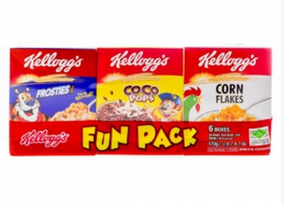 Kellogg's Cereal Assorted Fun Pack 6 Pack 170g | Adelaide's Finest ...
