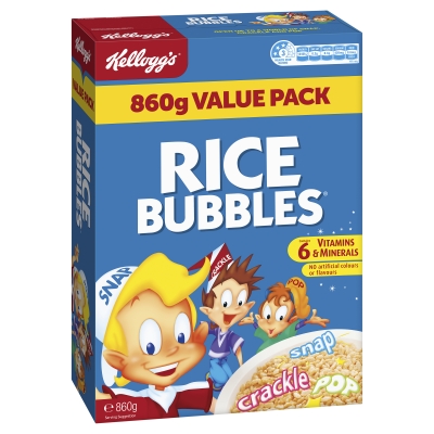 Kellogg's Rice Bubbles 860g | Adelaide's Finest Supermarkets